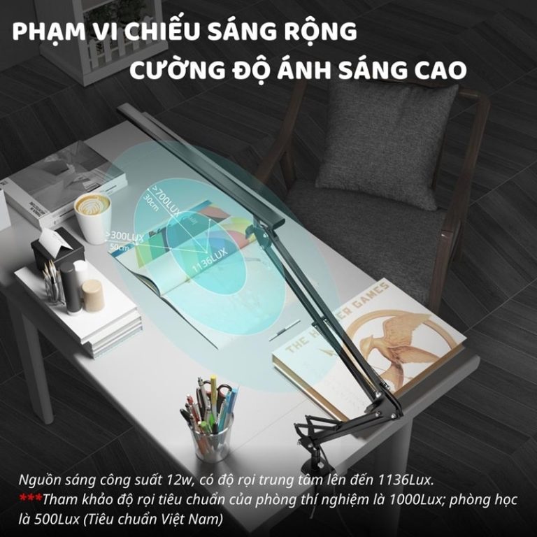 Đèn Bàn Bảo Vệ Mắt Thông Minh DandiHome Ergo Edge 3