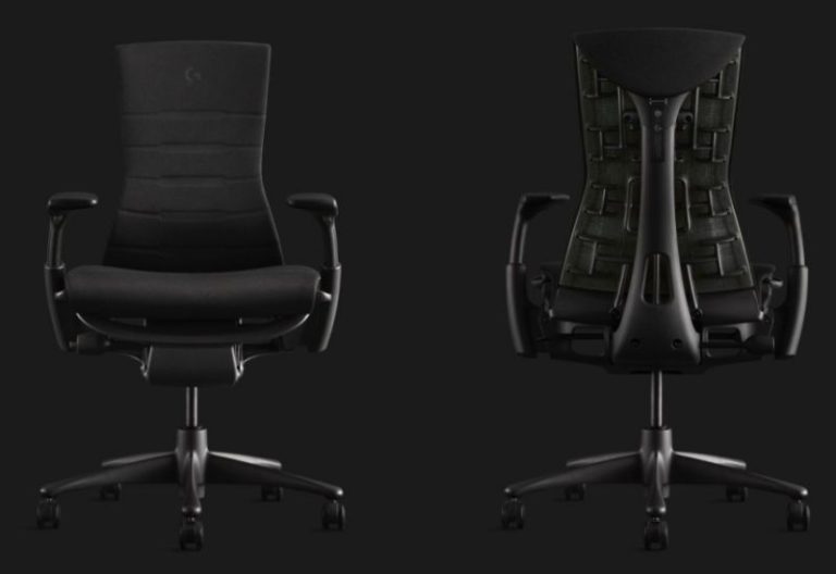 Ghế Herman Miller x Logitech G Embody Gaming Chair - Màu Black